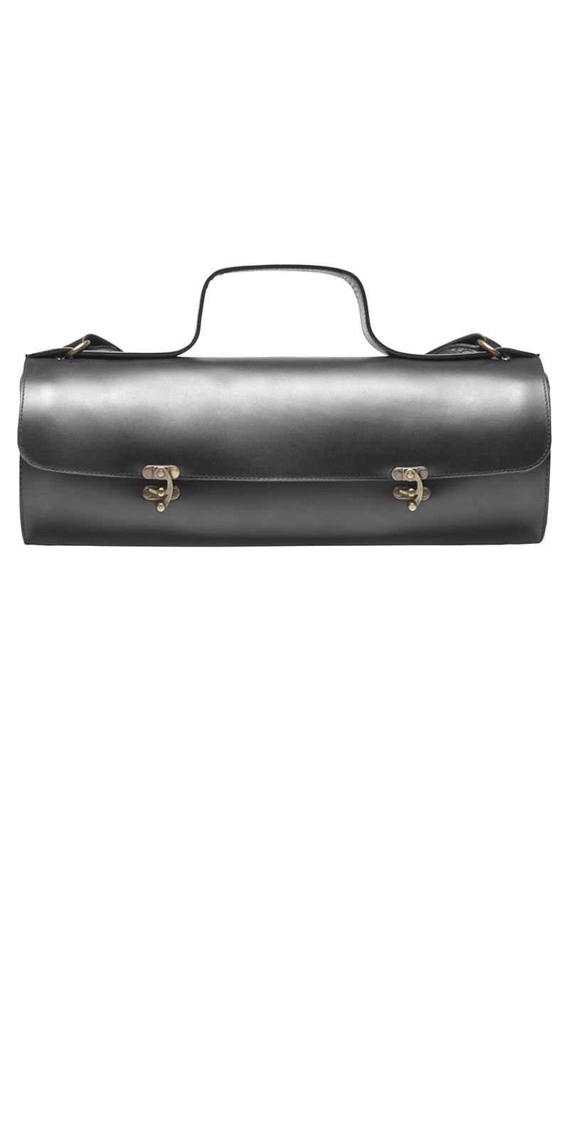 Elsewhere tas zwart leer – Gracy.nl